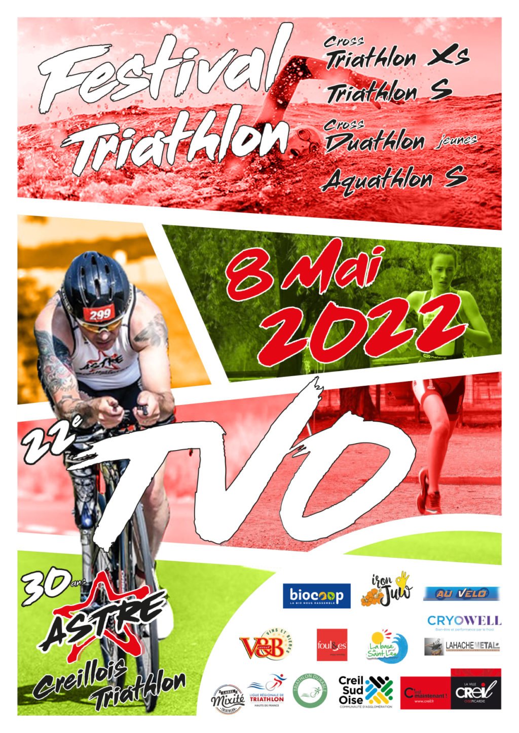 TVO 2022 - Triathlon de la Vallée de l’Oise