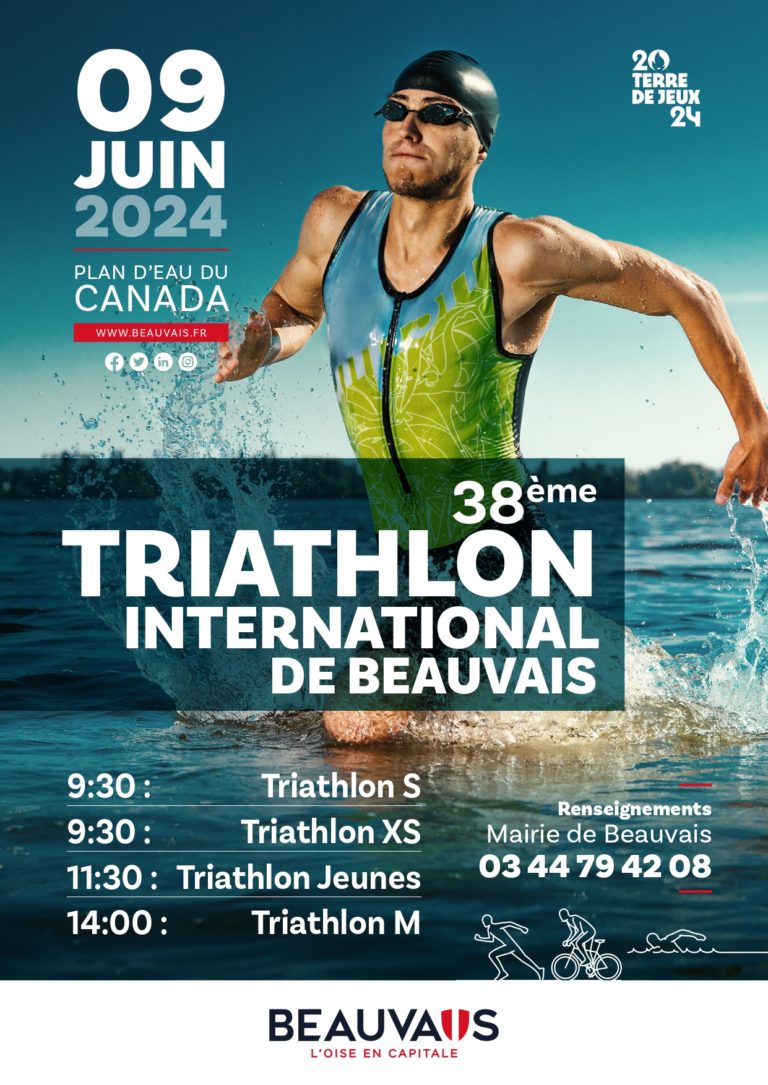 Triathlon Beauvais 2024 - résultats & classements